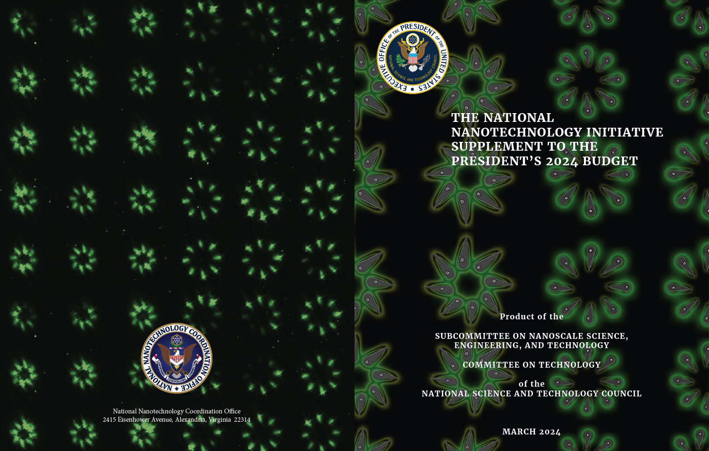NNI Supplement to the President's 2024 Budget - National Nanotechnology Coordination Office (NNCO)
